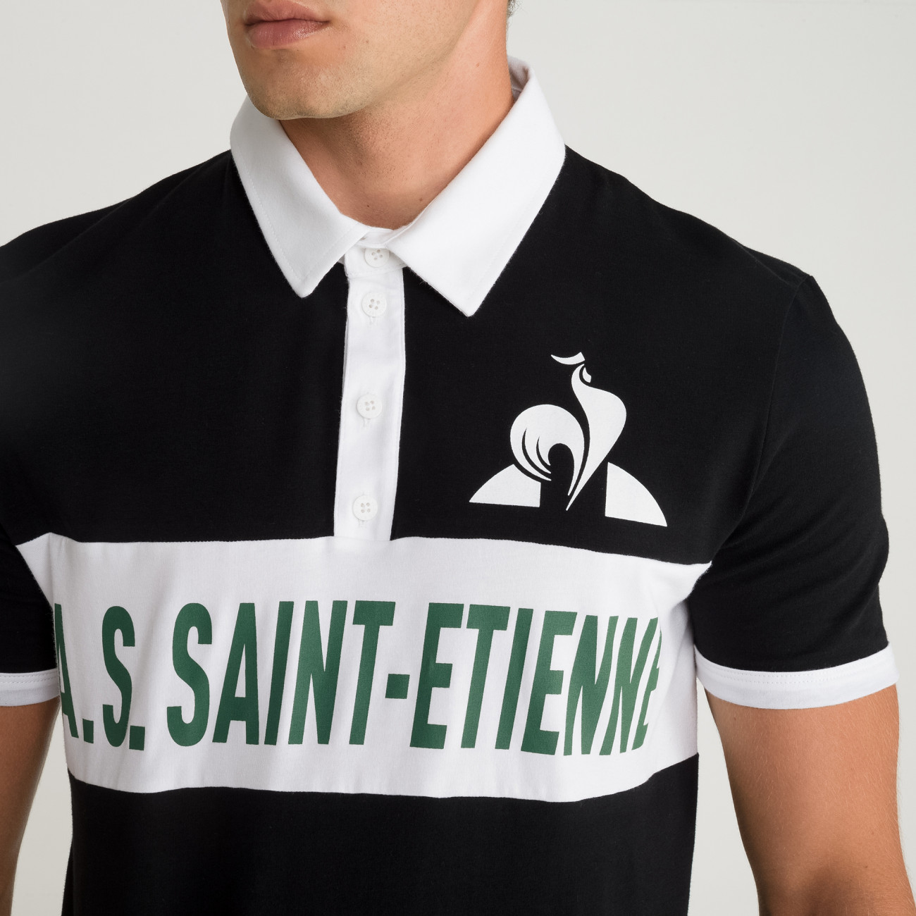 ASSE Saint Etienne Fanwear Polo | Retrofootball®